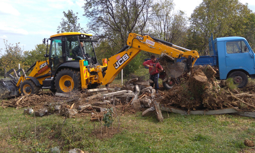 Usluge Bagera Novi Sad – Cena Bagera Po Satu, Iskop, Ravnanje ...